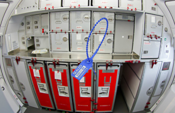 Airline Seals-Tamper Evident Seals | Secure Galley, Food Carts